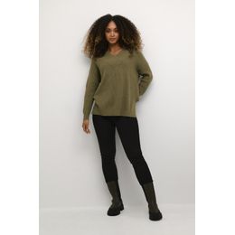 Culture Strickpullover Oversize fit olive