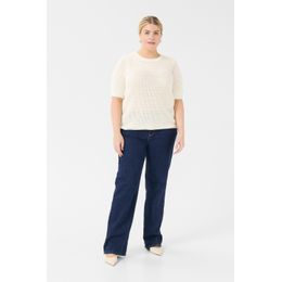 Kaffe Strickpullover Regular fit white