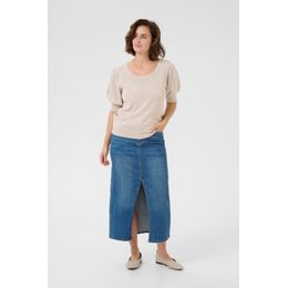 Kaffe Strickpullover Regular fit cream