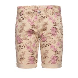 Amor, Trust & Truth Amor, Truth & Trust Damen ATT JEANS Feminine Jeansshorts mit floralem All-Over Print Lola beige