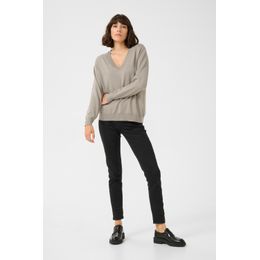 Kaffe Strickpullover Regular fit light grey