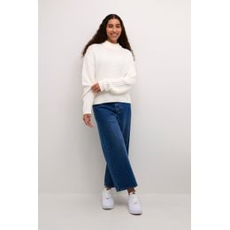 Kaffe Strickpullover Baggy fit white