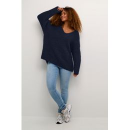Culture Strickpullover Oversize fit dark blue