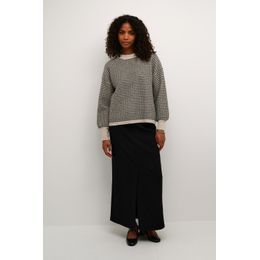Kaffe Strickpullover Loose fit cream