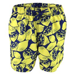 Bj&ouml;rn Borg Locker sitzende, bedruckte Schwimmshorts mit Tasche f&uuml;r Herren