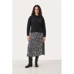 PART TWO Strickpullover Gerade Passform navy