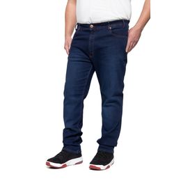 Way of Glory Herren &Uuml;bergr&ouml;&szlig;en Jeans im klassischen 5-Pocket Look Tom mittelblau