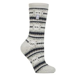 Heat Holders Damen Thermo Lite Muster Socken f&uuml;r den Winter