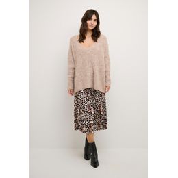 Culture Strickpullover Oversize fit beige