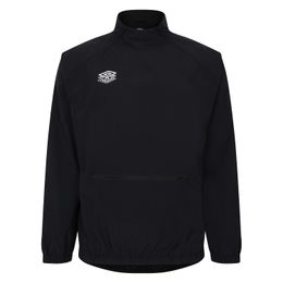 Umbro - "Optimus" Drill-Top f&uuml;r Herren/Damen Unisex - Training (Schwarz)
