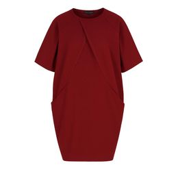 Relaxed-Fit-Kleid aus schwerem Jersey aus Baumwolle und Elastan