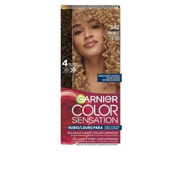 Garnier Color Sensation Leuchtende Blondfarbe Ohne Verblassen F&uuml;r Dunkles Haar #louro Caramel