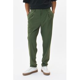 Matinique Casual Hose Gerade Passform green