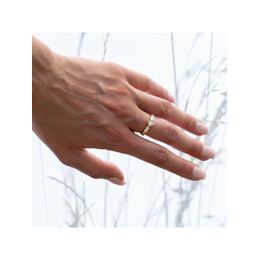 Lyomi Ring 585/- Gelbgold 9 synth. Diam. 0,41ct.