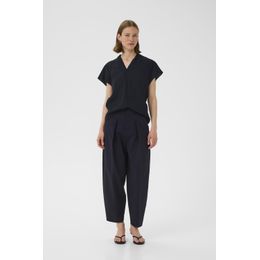 Inwear Kurzarm-Bluse AdeliaIW Gerade Passform dark blue