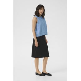 Kaffe &Auml;rmellose Bluse KAluise Loose fit medium blue