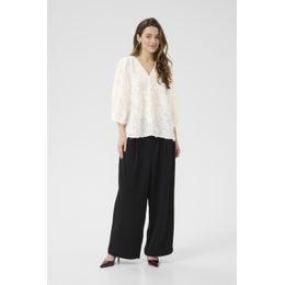 Kaffe Langarm-Bluse KApariva Loose fit white
