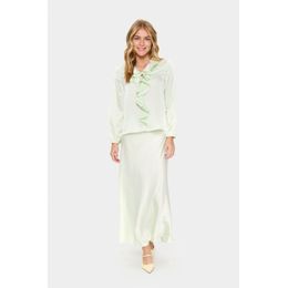 Saint Tropez Langarm-Bluse LodisaSZ Gerade Passform pale green