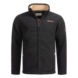Arctic Seven Herren Fleece Jacke &ndash; Schwarz