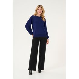 Kaffe Strickpullover KAnanna Regular fit blue