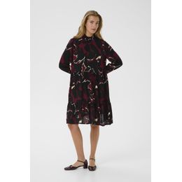 Kaffe Kleid KAlinda Loose fit bordo