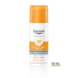 Eucerin Sonnenschutz Oil Control Dry Touch Gel-creme Farbe Spf50+ #light 50 ml
