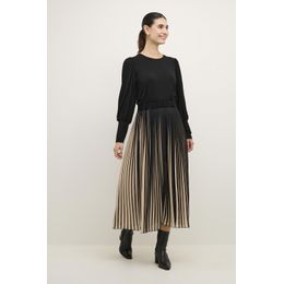 Culture Jersey-Kleid im Relaxed Fit black