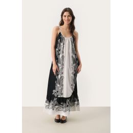 PART TWO Kleid A-shape black multi