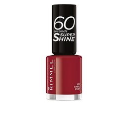 Rimmel London 60 Seconds Super Shine Nagellack #320-rapid Rubinrot 8 ml