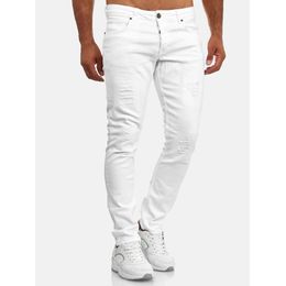 Tazzio Herren Jeans Slim Fit Destroyed Look 16525