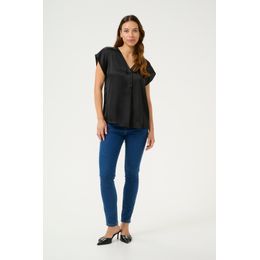 Kaffe &Auml;rmellose Bluse Loose fit Black