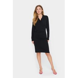 Saint Tropez Jerseykleid Fitted black