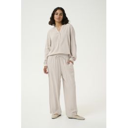 Kaffe Casual Hose Loose fit Feather Gray beige
