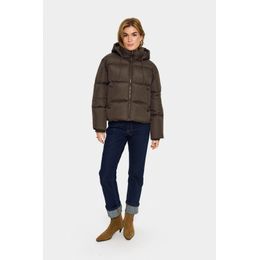 Saint Tropez Jacke FeySZ Lockere Passform brown