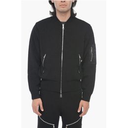 Neil Barrett Wendbares Baggy-Fit-Sweatshirt in Schwarz