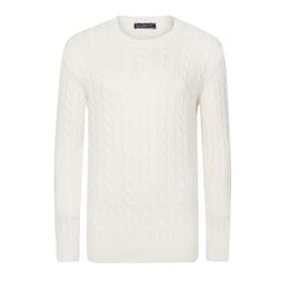 Zopfmuster Pullover Manuel