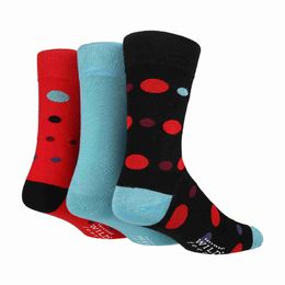 3er-Pack Herren Bunte Moderne Muster Bambus Anz socks