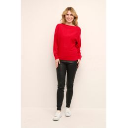 Culture Strickpullover CUannemarie Oversize fit red