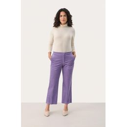 PART TWO Casual Hose Classic fit Chalk Violet violet