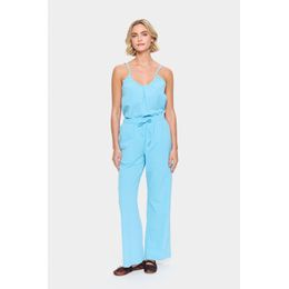 Saint Tropez Casual Hose Gerade Passform Ethereal Blue