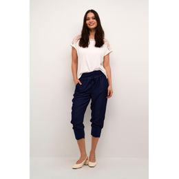 Cream Casual Hose Loose fit Navy Blazer navy blue