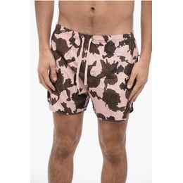 Neil Barrett BADESHORTS MIT AUFF&Auml;LLIGEN BLUMEN
