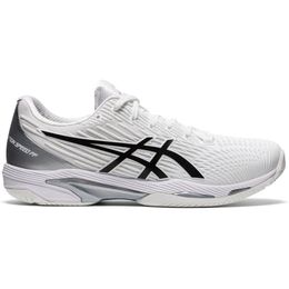 asics Solution Speed ​​FF 2 Herren Wei&szlig;e Tennisschuhe