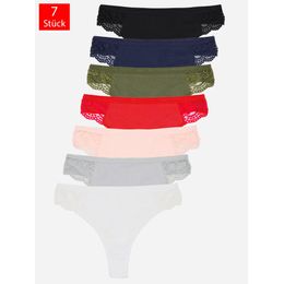 Tazzio Damen String 7er-Pack