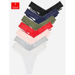Tazzio Damen String 7er-Pack