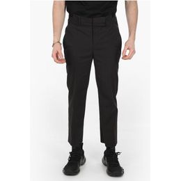 Neil Barrett Slim Fit Hose mit 4 Taschen und G&uuml;rtelschlaufen in Schwarz