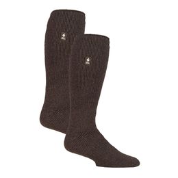 Heat Holders 2er Pack Herren Extra Lange Kniestr&uuml;mpfe f&uuml;r Skifahrer