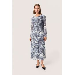 Soaked in Luxury Jerseykleid A-shape Dark Navy Landscape Print multicolour