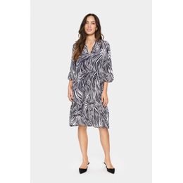 Saint Tropez Kleid im l&auml;ssigen Schnitt navy