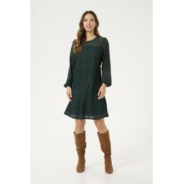 Cream Kleid Feminine dark green